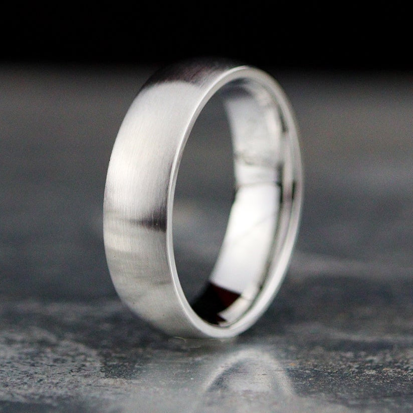 *Clearance* Cobalt Matt/Satin Cobalt Men's Wedding Ring - The Millhous ...